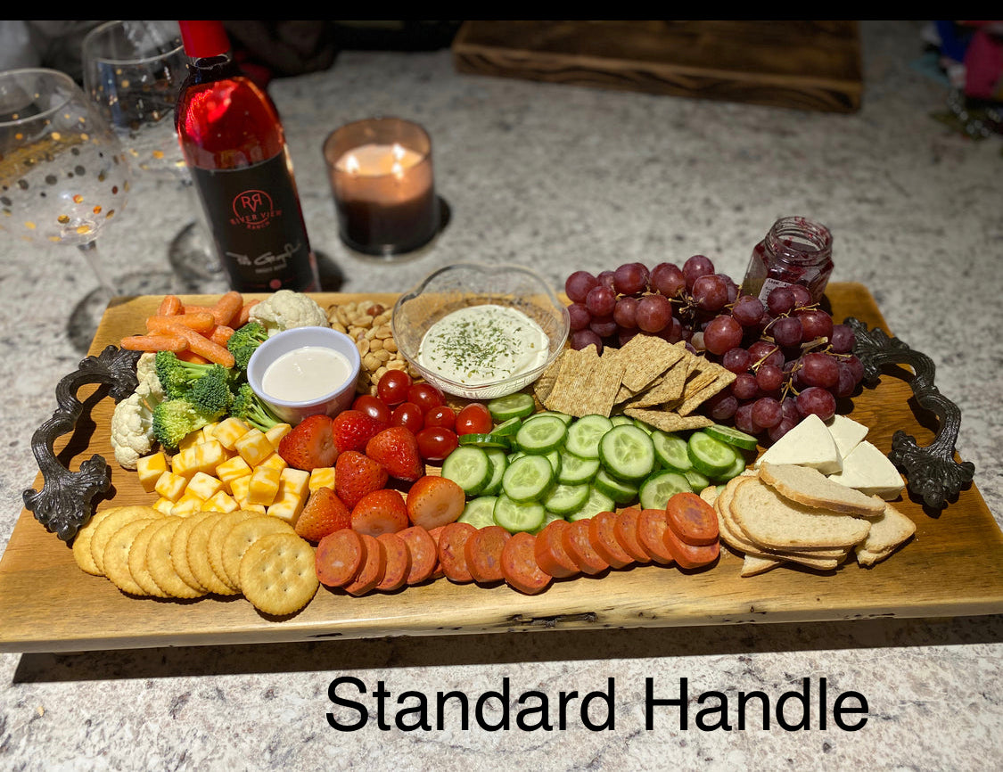 Rustic charcuterie board store